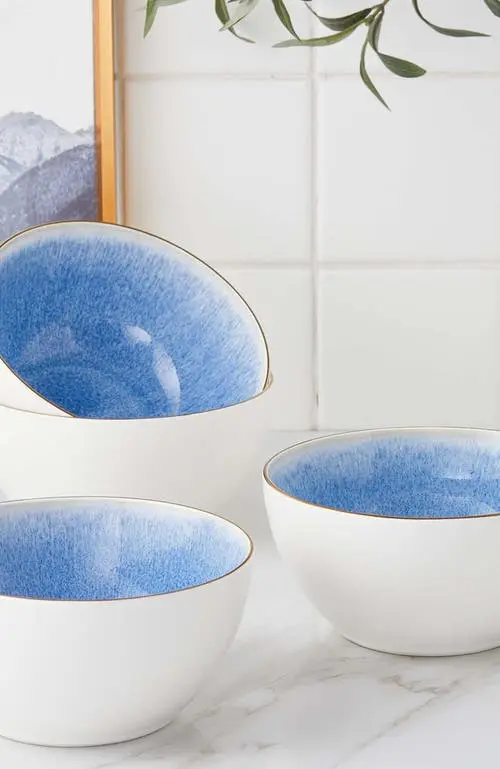 STONE + LAIN Josephine Porcelain 4-piece Bowl Set