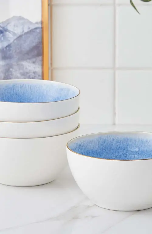 STONE + LAIN Josephine Porcelain 4-piece Bowl Set