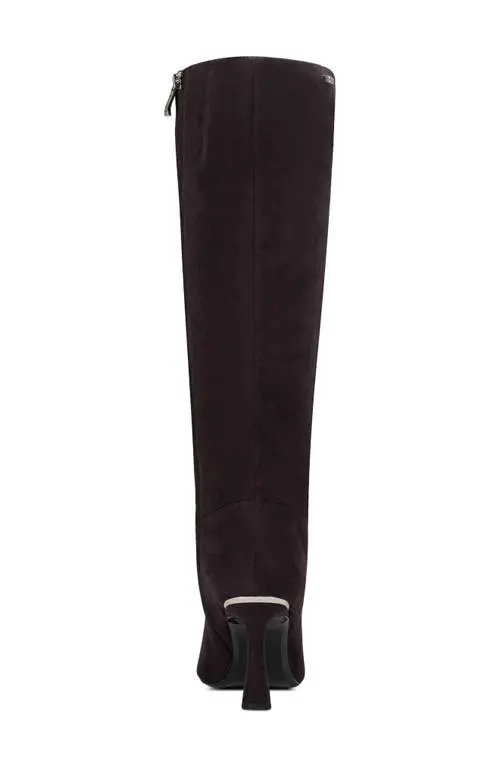 Dkny Cainon Pointed Toe Knee High Boots - Brown