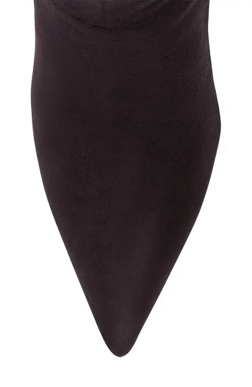 Dkny Cainon Pointed Toe Knee High Boots - Brown