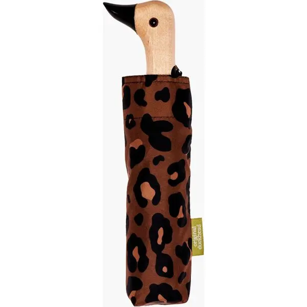 ORIGINAL DUCKHEAD Eco-friendly Compact Duck Umbrella - Leopard
