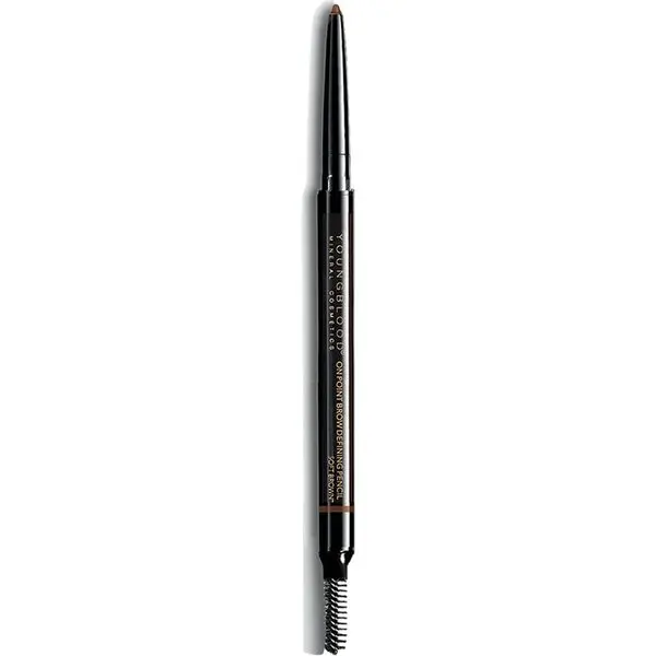 YOUNGBLOOD MINERAL COSMETICS On Point Brow Defining Pencil - Soft Brown