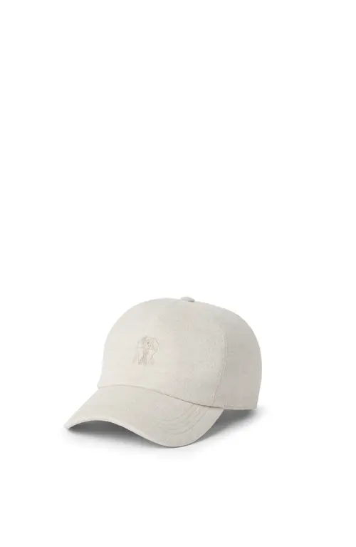 Brunello Cucinelli Logo Baseball Cap - Buff