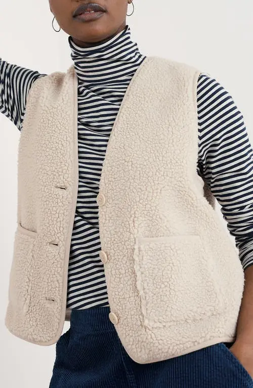 SEASALT CORNWALL Well Wisher Fleece Vest