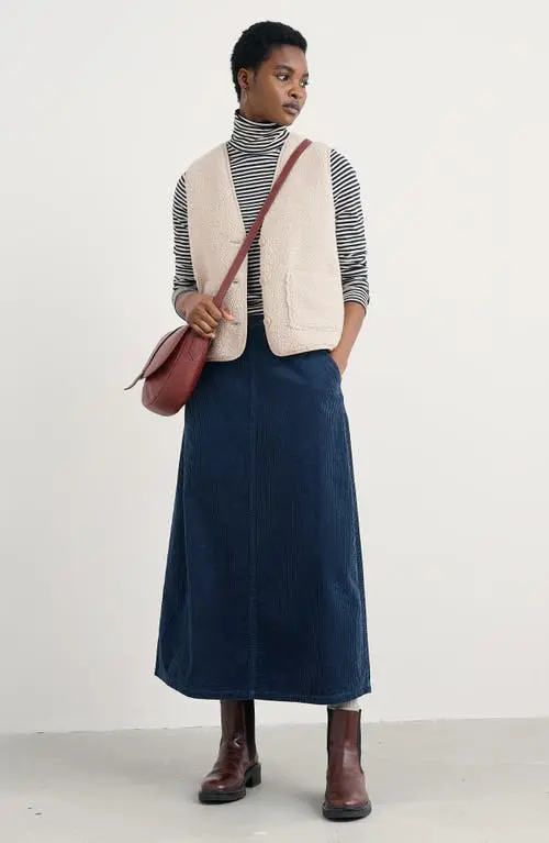 SEASALT CORNWALL Well Wisher Fleece Vest