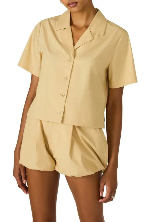 Steve Madden Sandra Woven Cotton Shirt