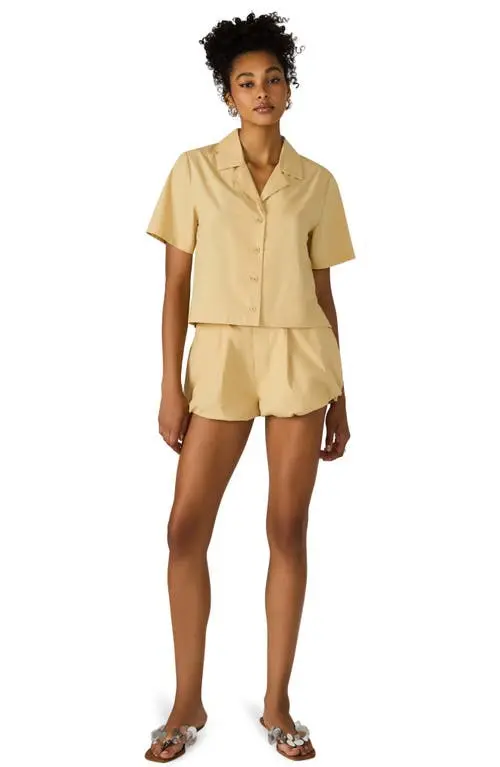 Steve Madden Sandra Woven Cotton Shirt