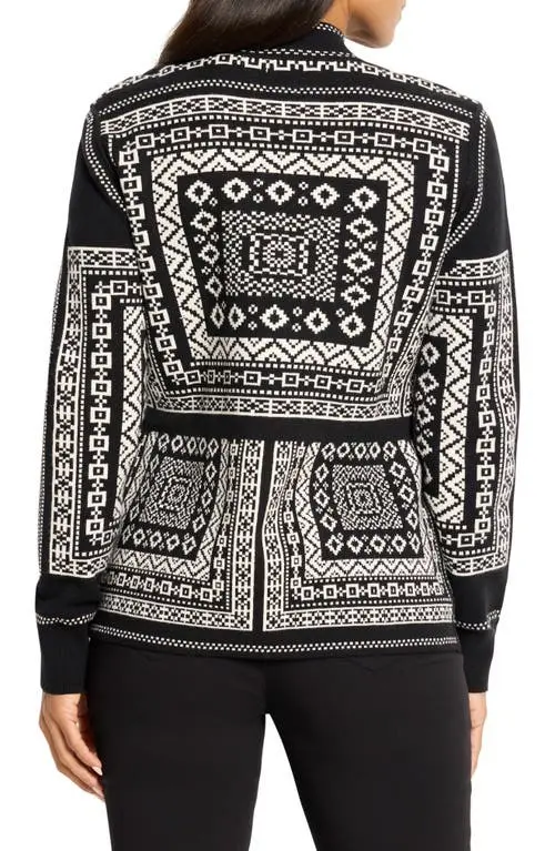 NIC+ZOE Nordic Nights Reversible Knit Jacket