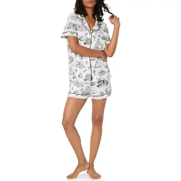 BEDHEAD PAJAMAS X © Stretch Organic Cotton Short Pajamas - Wizard Of Oz