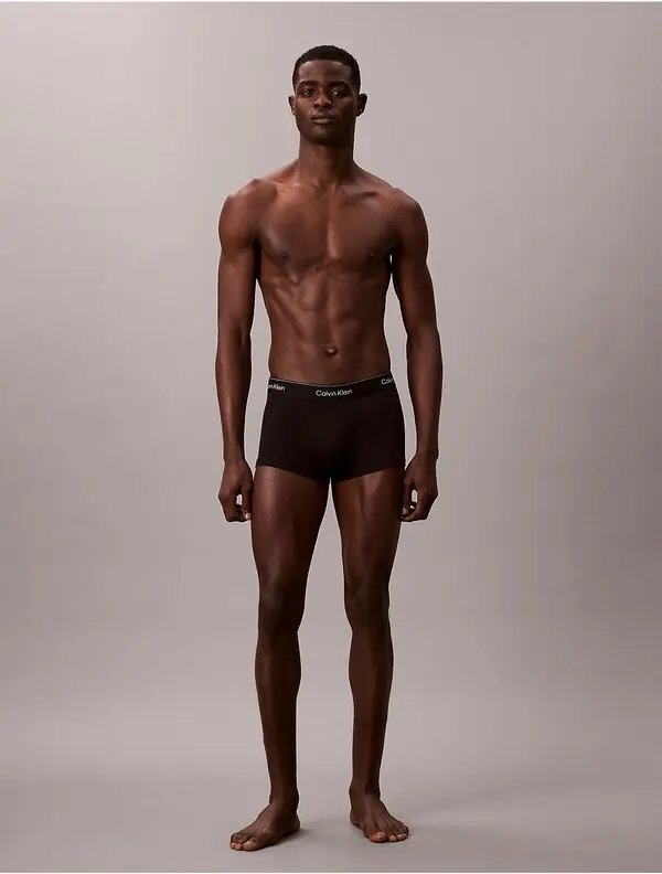 Calvin Klein Icon Cotton Stretch 7-pack Trunk - Black
