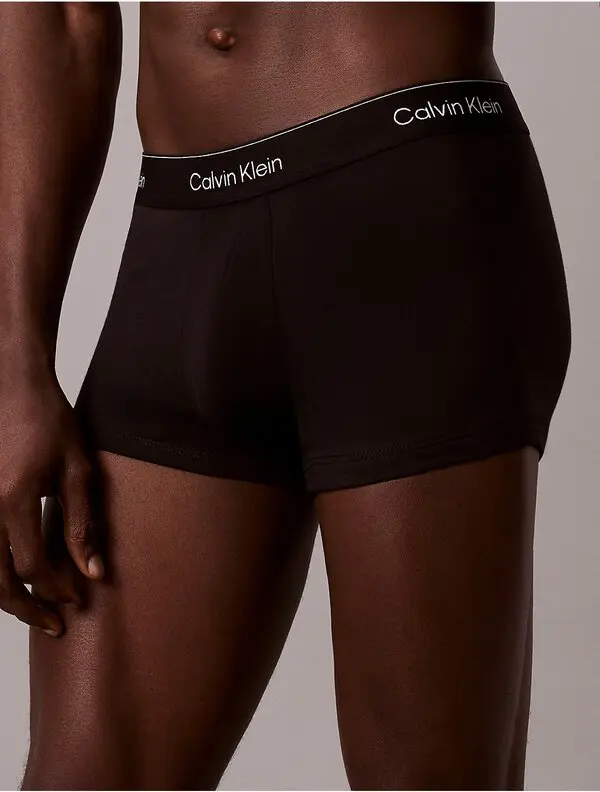 Calvin Klein Icon Cotton Stretch 7-pack Trunk - Black