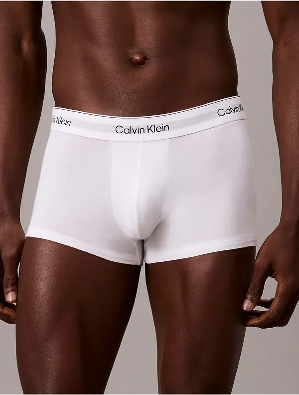 Calvin Klein Icon Cotton Stretch 7-pack Trunk - White