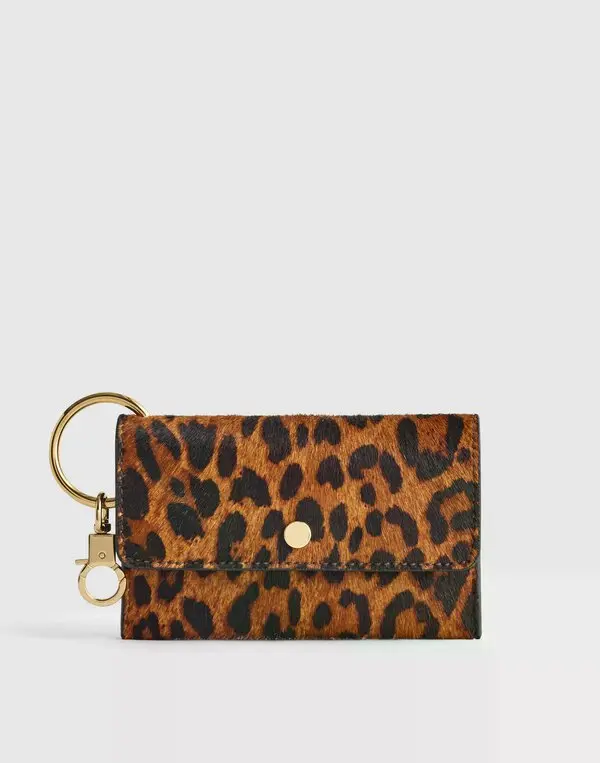 Madewell The Keyring Pouch - Caramel Multi