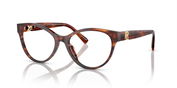 Ralph Lauren Eyeglasses Rl6238u - Striped Havana