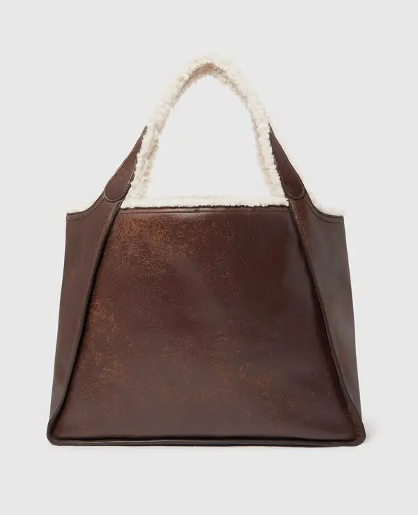 Stella McCartney Logo Tote Bag - Espresso
