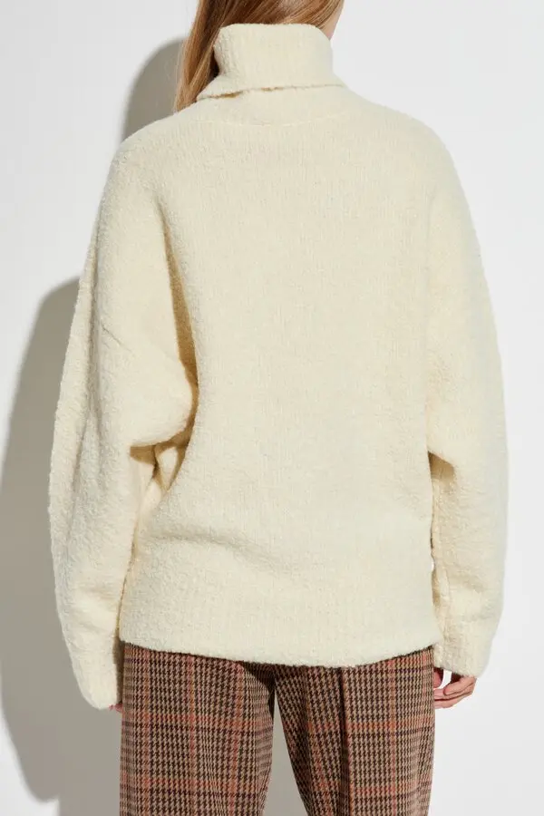 TOTEME Loose-fit Turtleneck - Cream