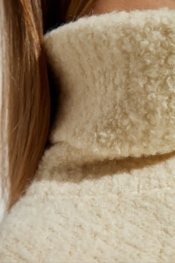 TOTEME Loose-fit Turtleneck - Cream