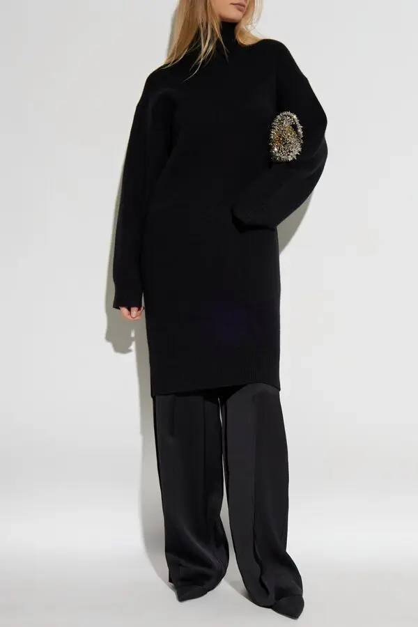 TOTEME Turtleneck Knit Dress