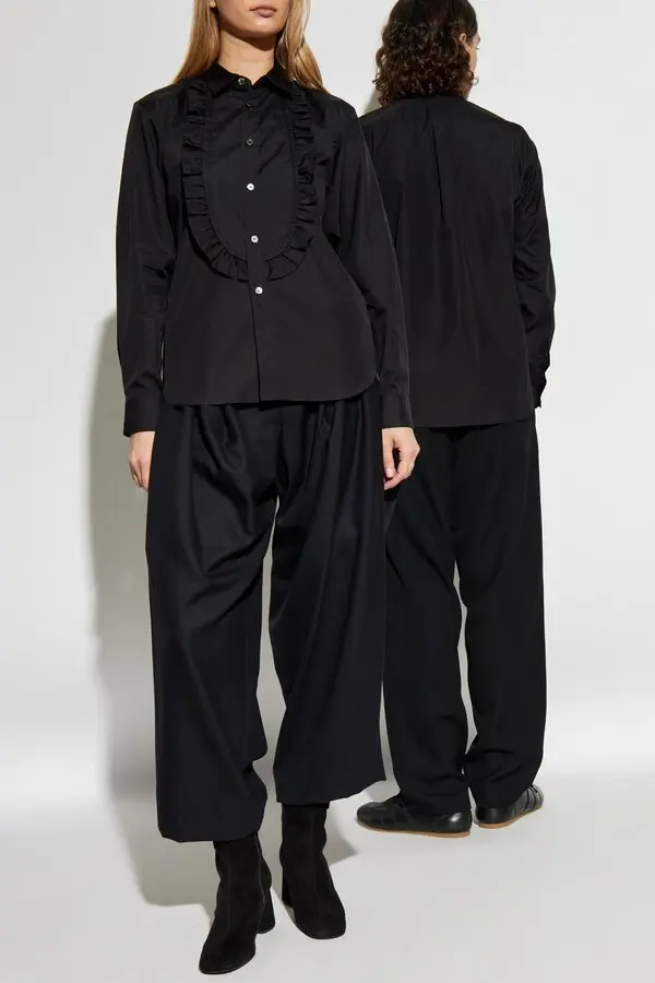 Comme Des Garçons Shirt With Jabot