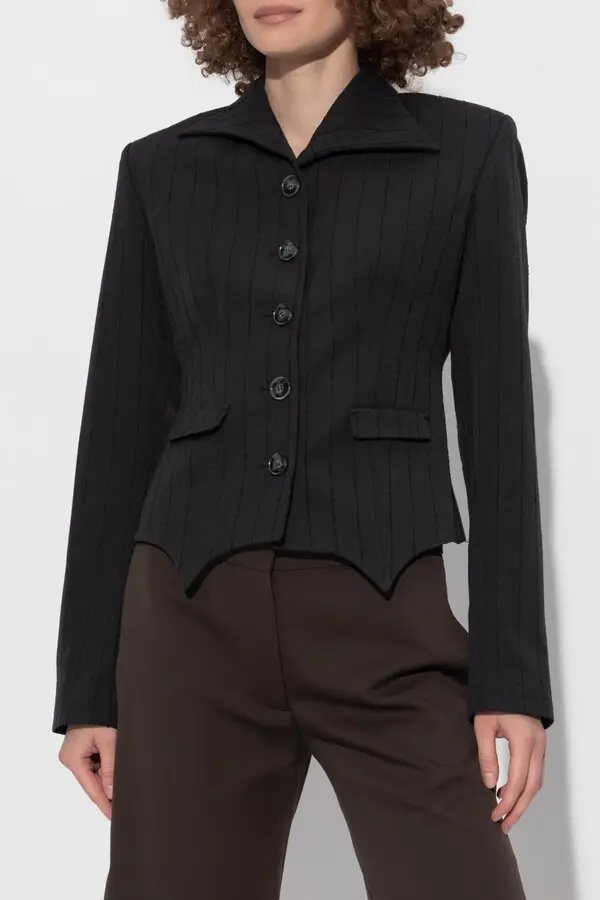 AVAVAV Pinstripe Blazer