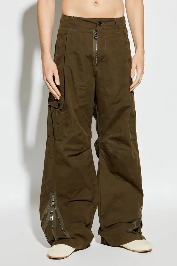 Dolce & Gabbana Wide Leg Cargo Trousers