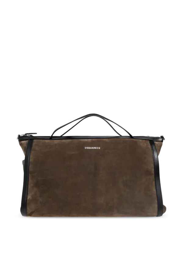 Dsquared2 Suede Holdall - Brown