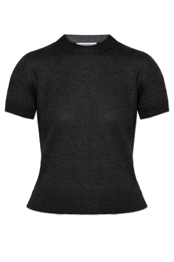 Givenchy Fitted Cashmere Top - Grey