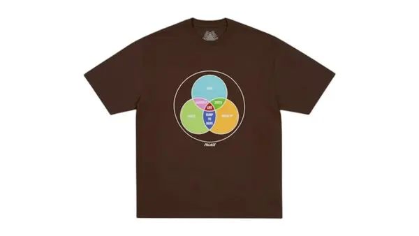 PALACE Zen Diagram T-shirt - Fox