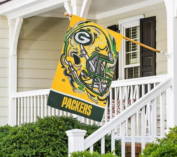 EVERGREEN Nfl Team Justin Patten Design House F Lag - One-color