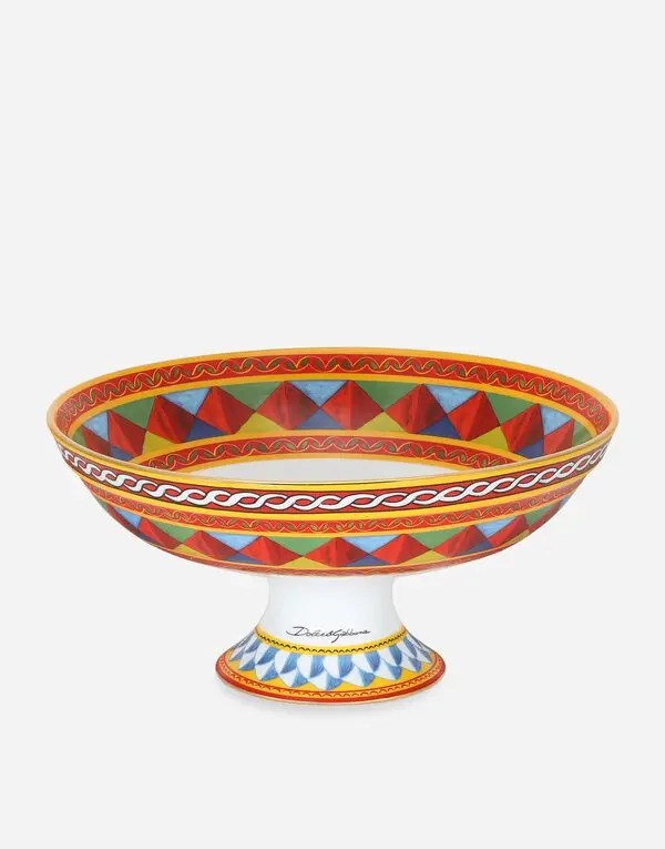 Dolce & Gabbana Porcelain Fruit Bowl - Multicolor