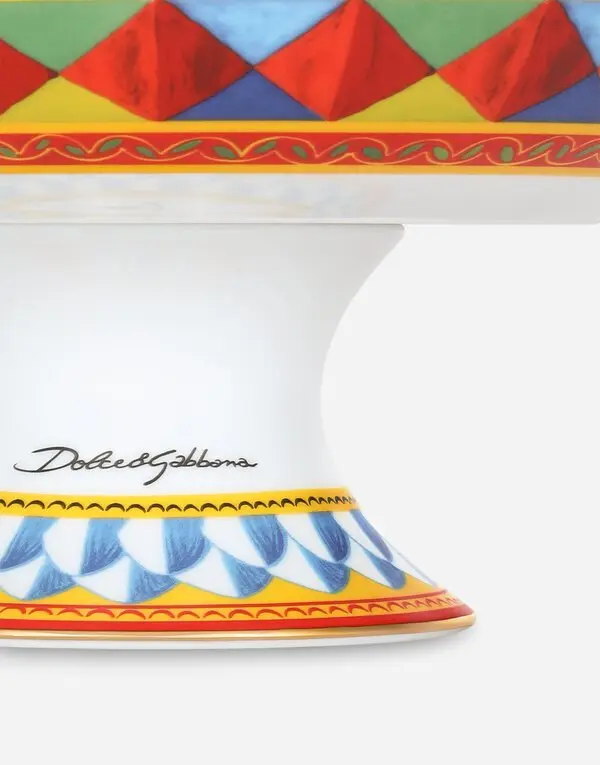 Dolce & Gabbana Porcelain Fruit Bowl - Multicolor