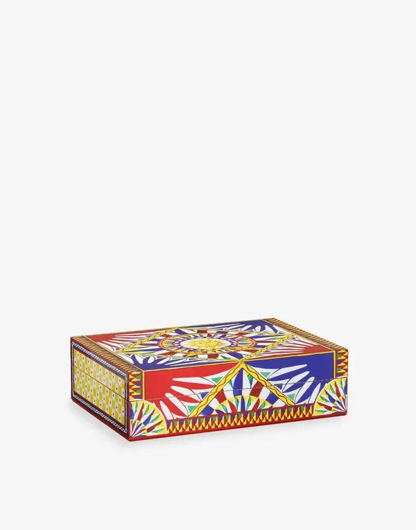 Dolce & Gabbana Large Decorated Plexiglass Box