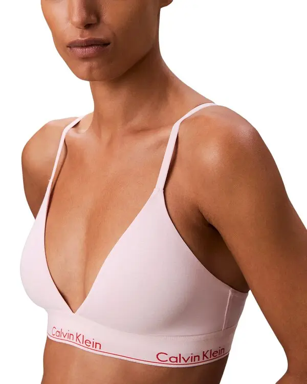 Calvin Klein Icon Logo Brand Bra - Potpourri