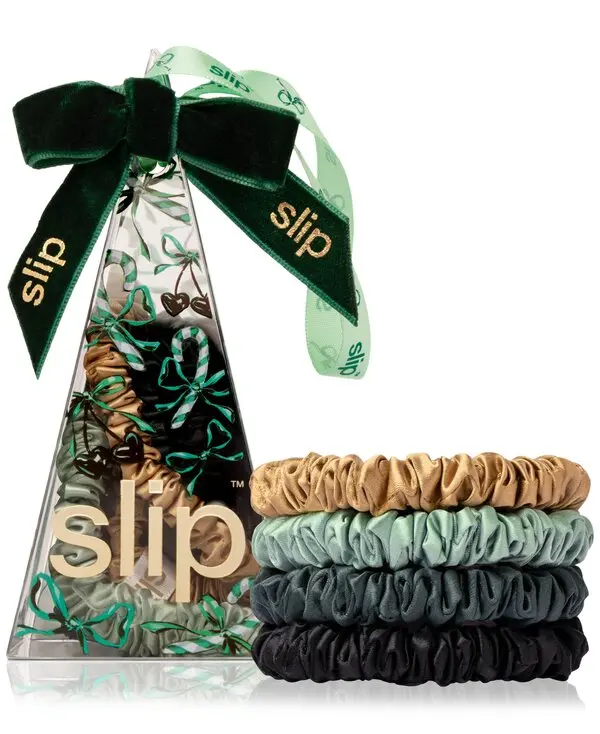 Slip Pure Silk Skinny Scrunchies Set - Sweetie Pie