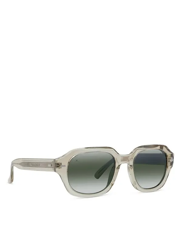 Vuarnet Geometric Sunglasses, 52mm