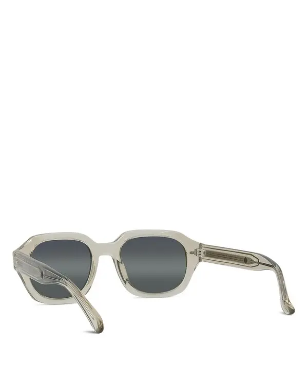 Vuarnet Geometric Sunglasses, 52mm