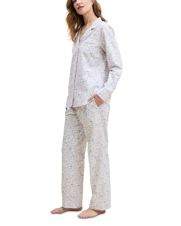 PETITE PLUME Baking Spirits Bright Twill Pajama Set