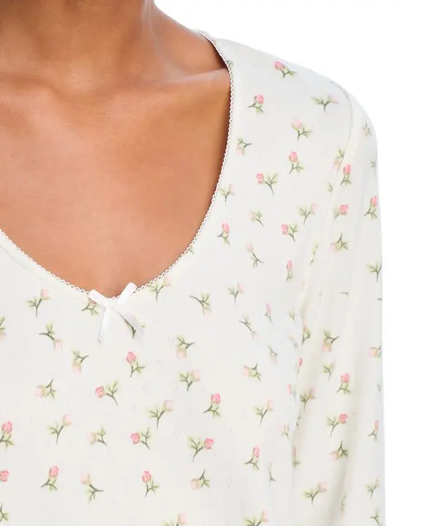 Aqua Starlette Long Pajama Set Exclusive