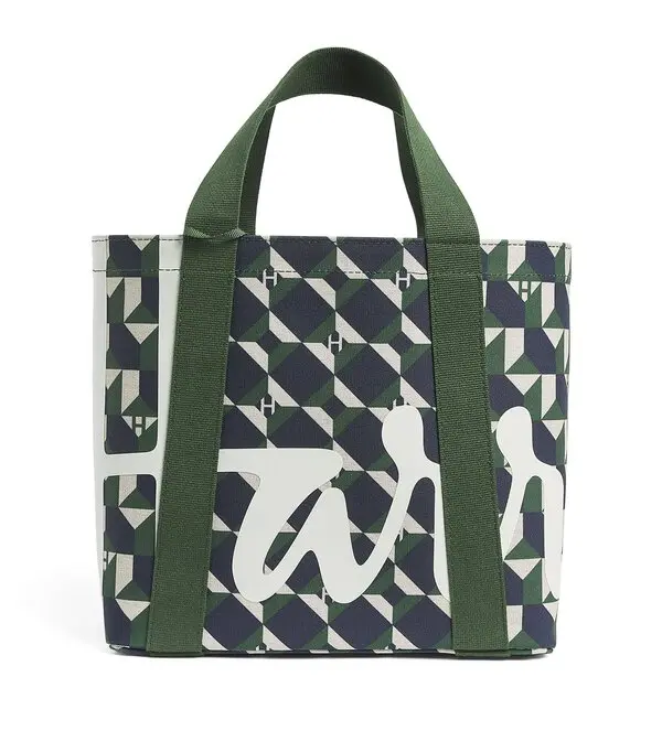 Harrods Mini Geometric Logo Tote Bag