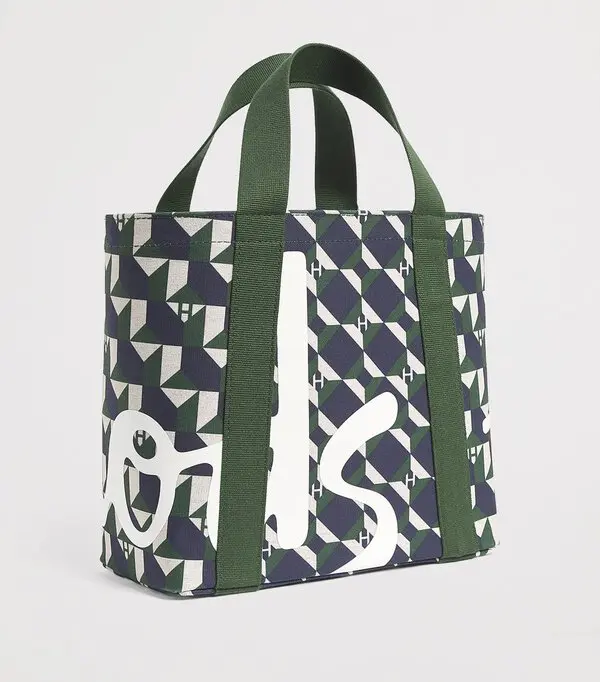 Harrods Mini Geometric Logo Tote Bag