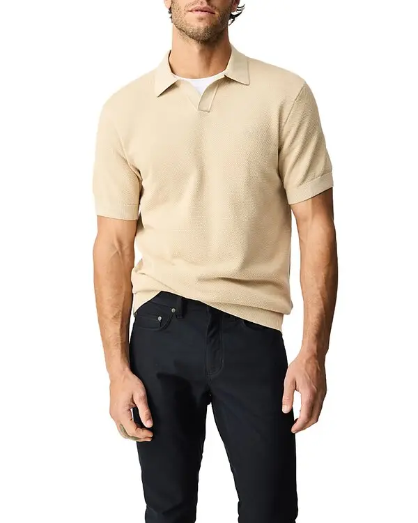 Rodd & Gunn Avalon Knit Polo Shirt - Stone