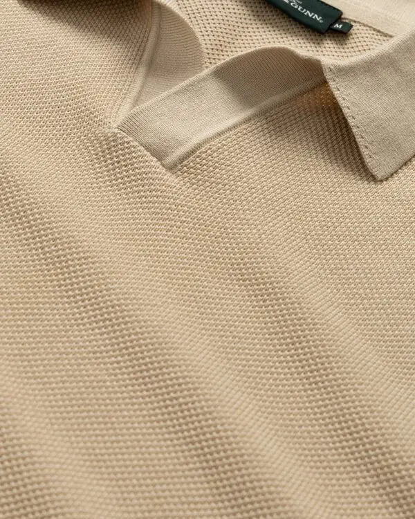 Rodd & Gunn Avalon Knit Polo Shirt - Stone