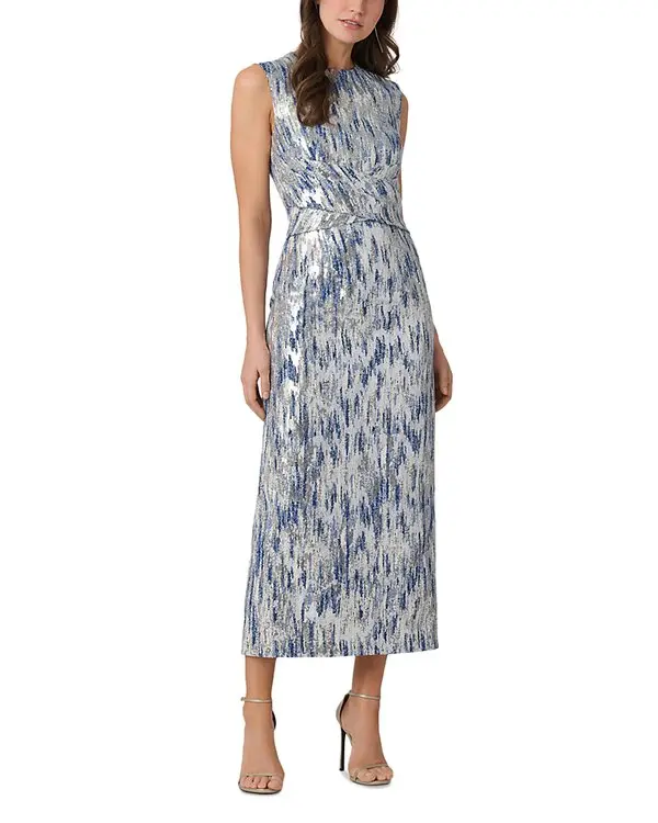 Shoshanna Ithaca Jacquard Alta Dress