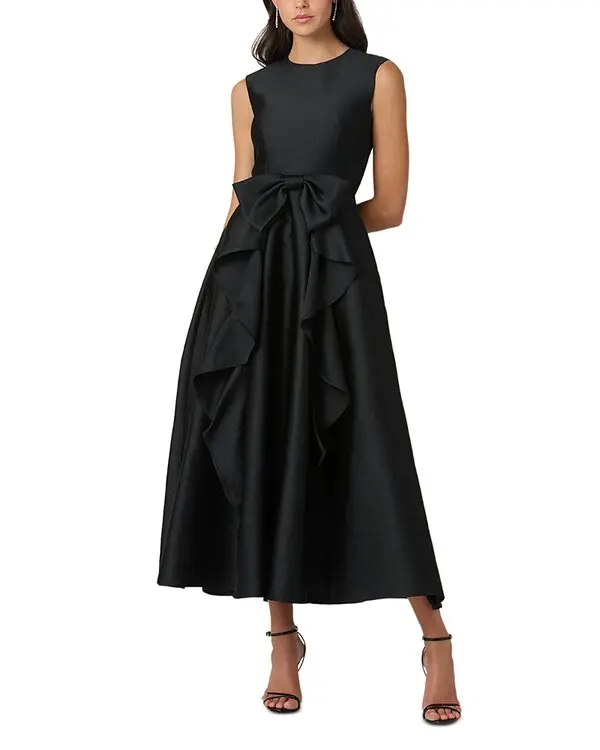 Shoshanna Mikado Leo Bow Dress
