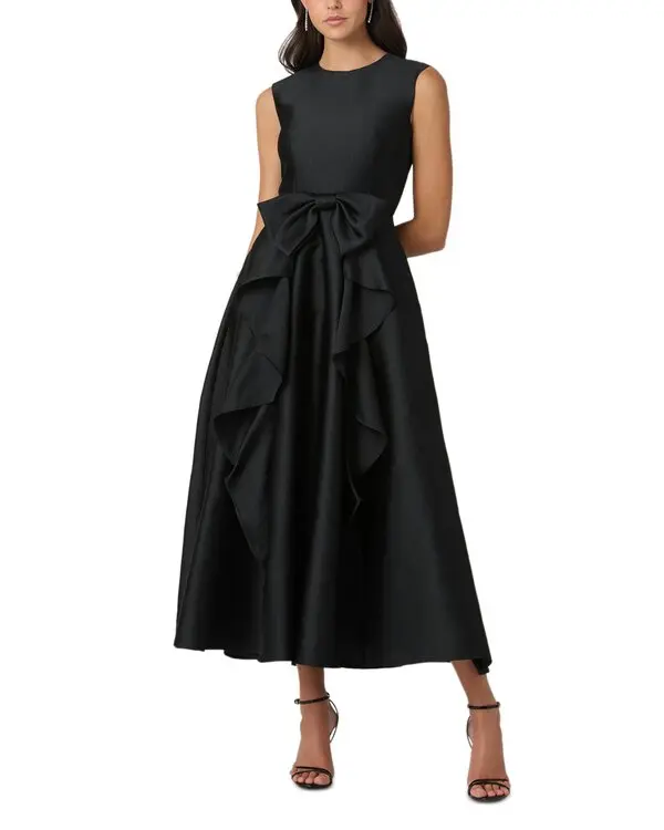 Shoshanna Mikado Leo Bow Dress