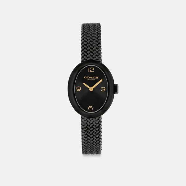 COACH® Sammy Watch, 22mm - Black