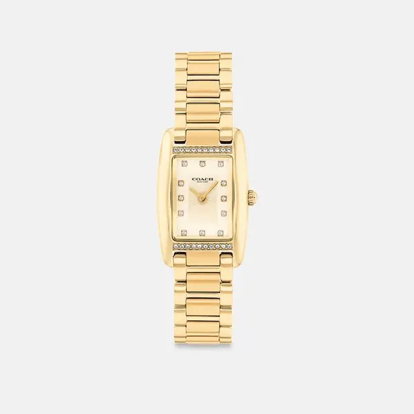 COACH® Reese Watch, 20mm X 30mm - Gold