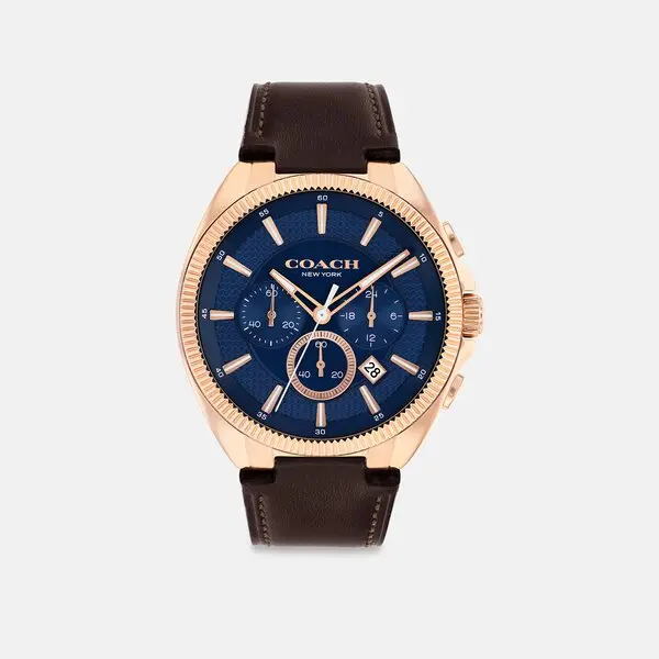 COACH Jackson Chronograph Watch - Brown
