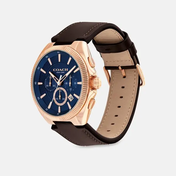 COACH Jackson Chronograph Watch - Brown