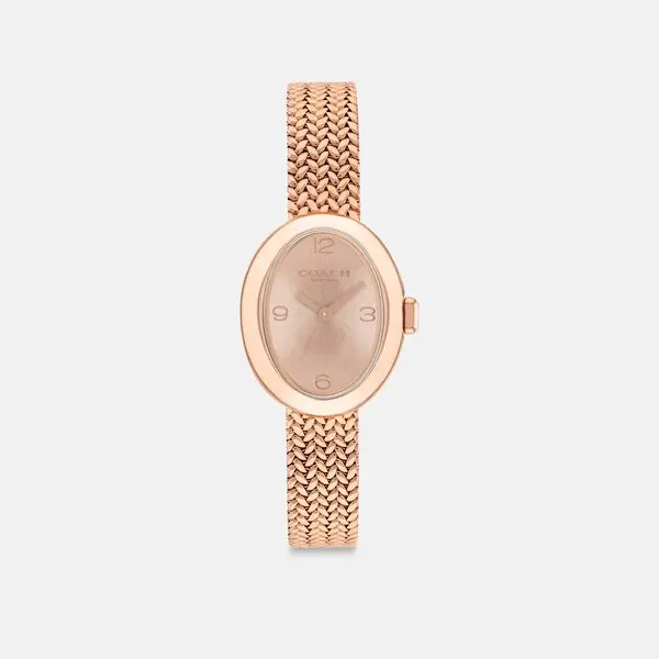 COACH Sammy Watch, 22mm - Rose Gold